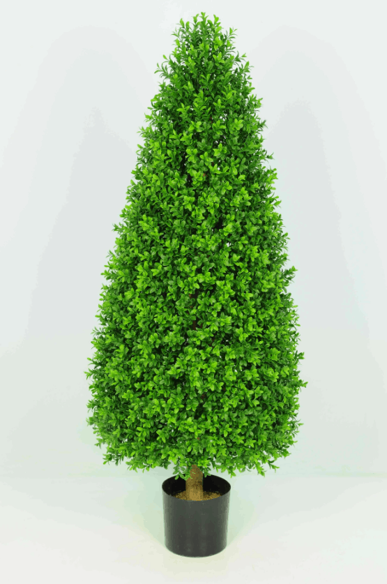 Artificial Boxwood Topiary Tower Tree | Artificial Boxwood Trees and Plants